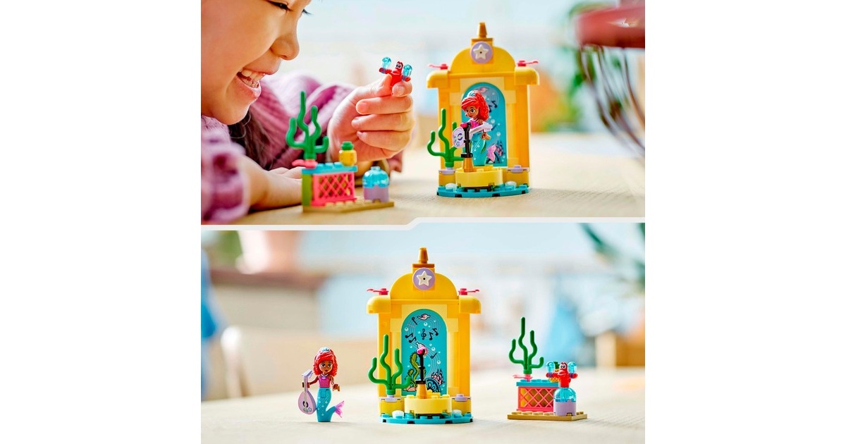 LEGO 43235 Disney Princess Arielles Musikbühne, Konstruktionsspielzeug