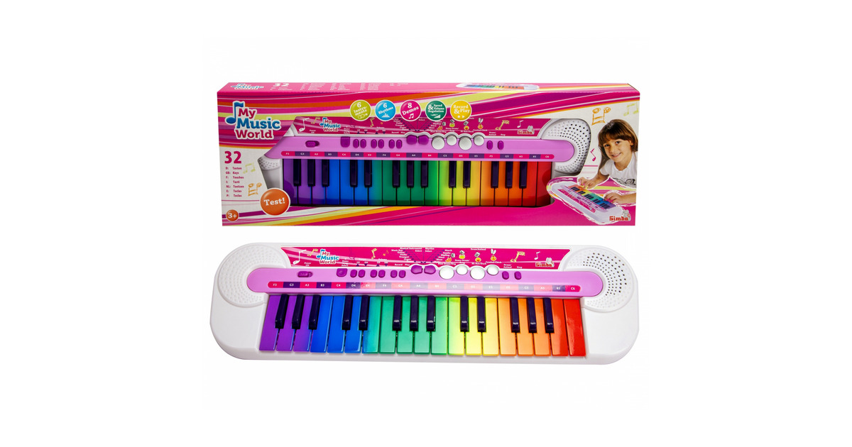 Simba My Music World Girls Keyboard