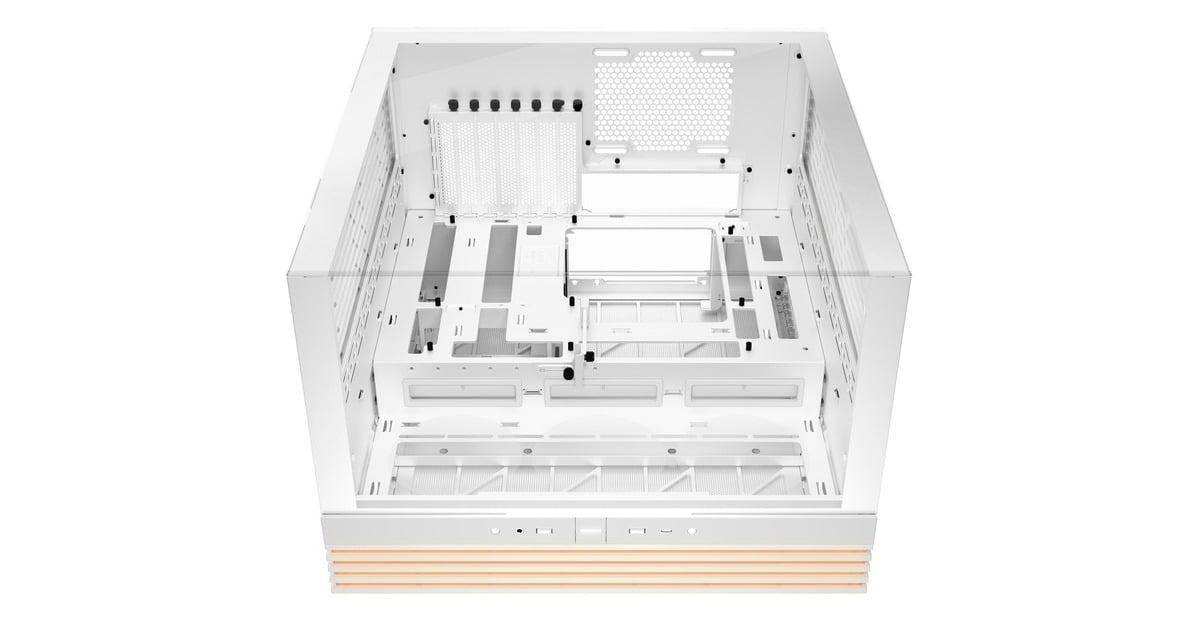 be quiet! Light Base 600 DX , Tower-Gehäuse weiß, Tempered Glass x 2