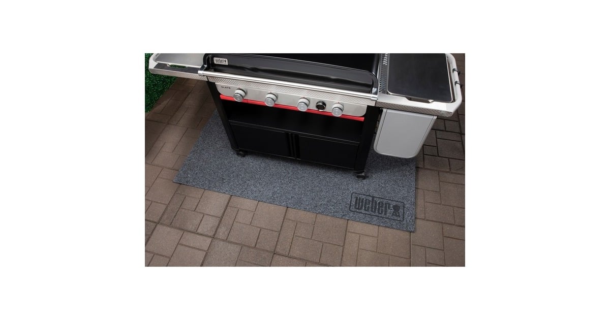 Weber Grillmatte XL 3400134 schwarz, 190 x 114 cm