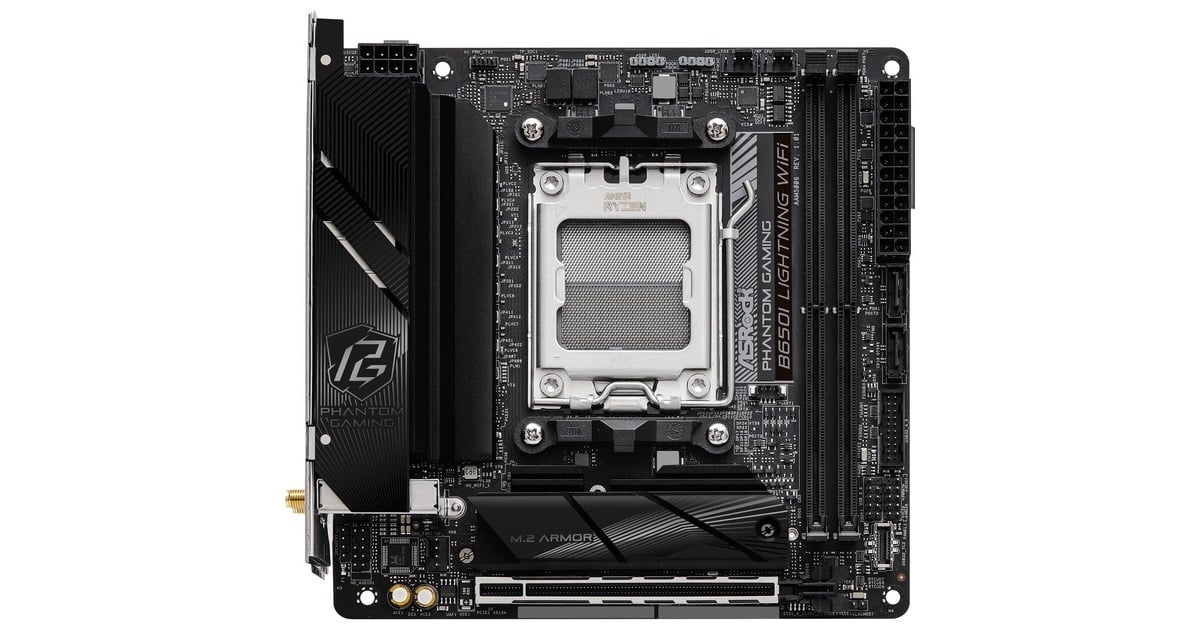 ASRock B650I Lightning WiFi, Mainboard schwarz