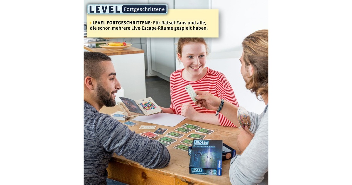 Kosmos EXIT - Die Rückkehr in die verlassene Hütte, Partyspiel