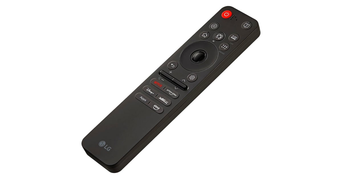 LG Magic Remote Fernbedienung MR25GA.AEU schwarz, Für kompatible LG ...