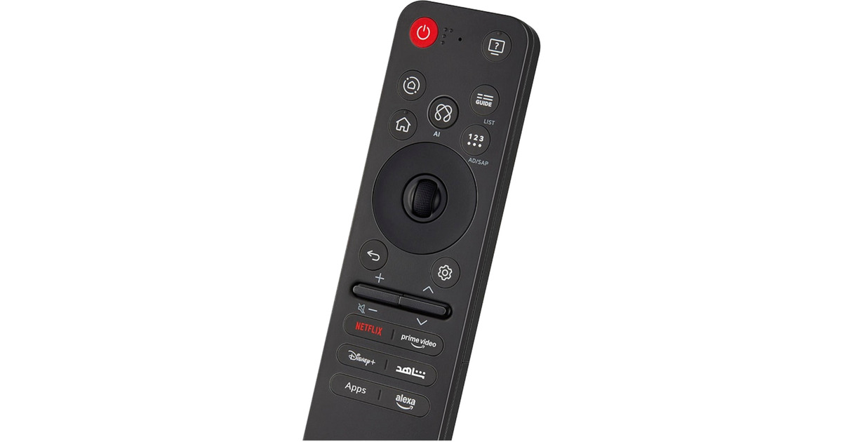 LG Magic Remote Fernbedienung MR25GA.AEU schwarz, Für kompatible LG ...