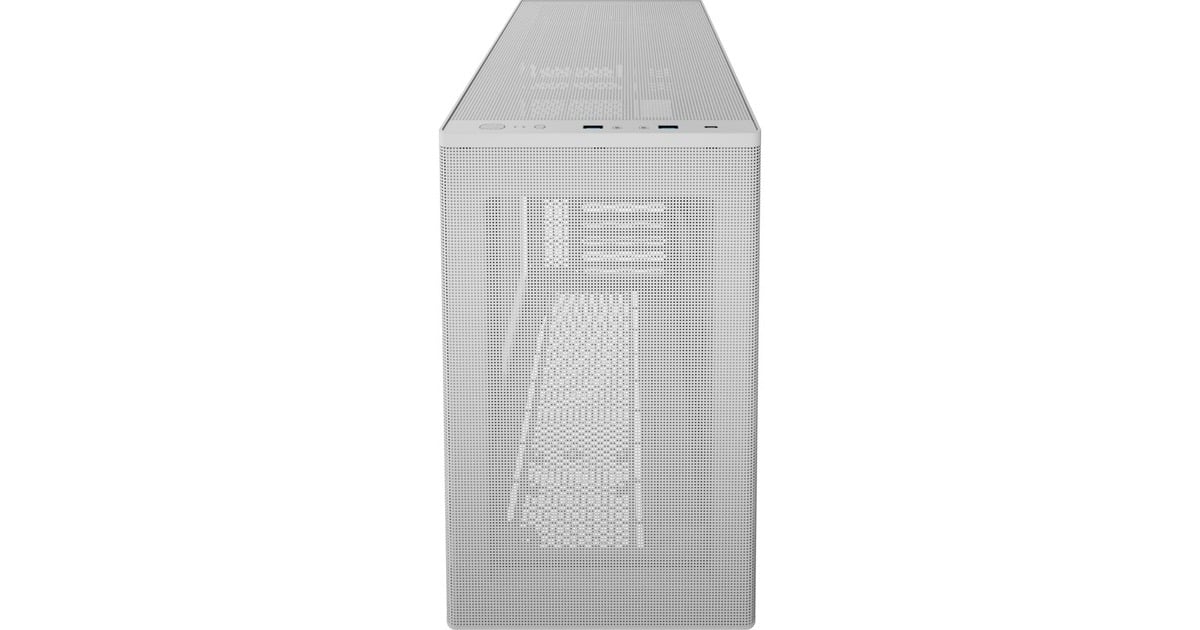 Aerocool Stormfront Mini-G-WT-v1, Tower-Gehäuse weiß, Tempered Glass