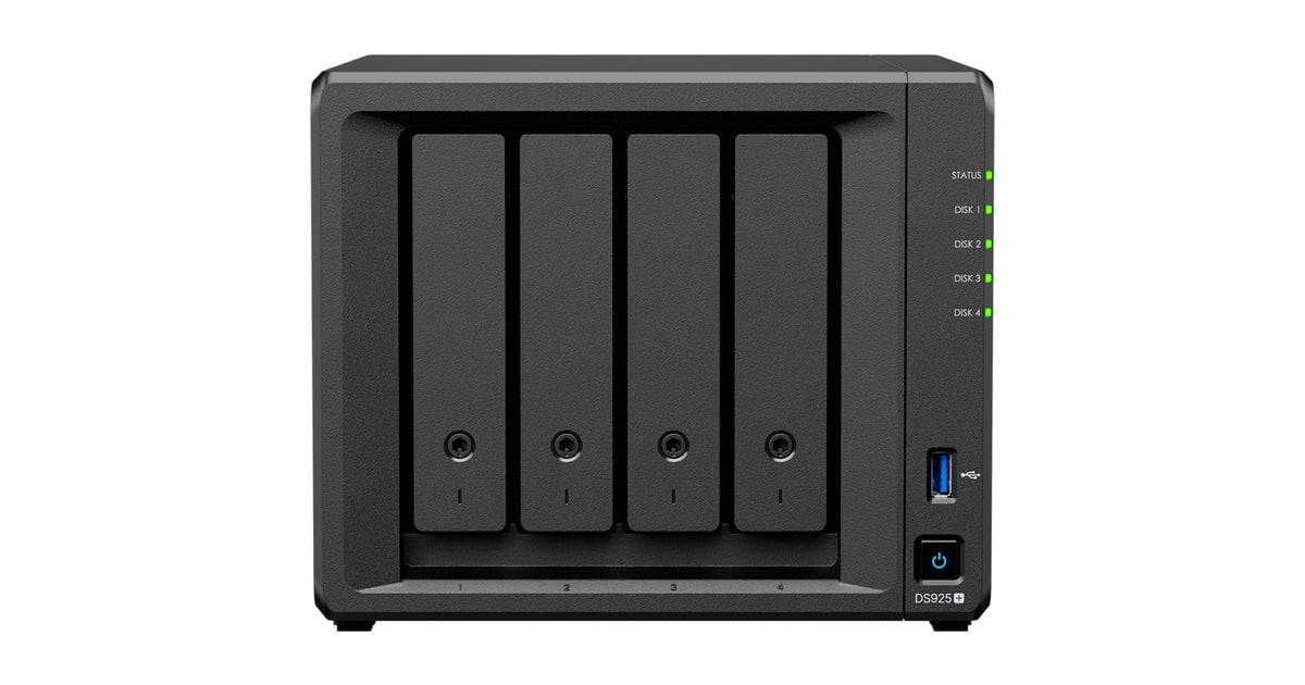 Synology DS925+, NAS schwarz