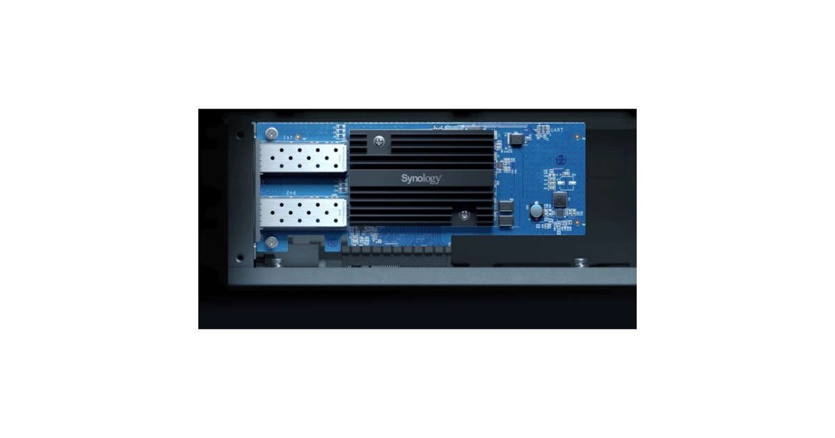Synology E25G30-F2, LAN-Adapter