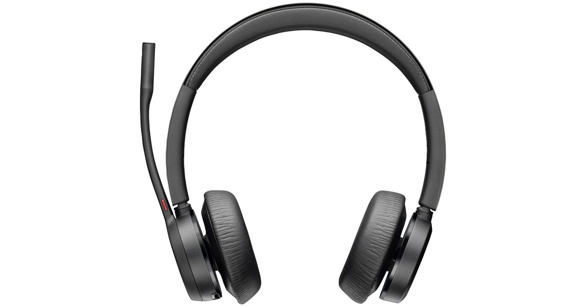 HP Poly Voyager 4320-M, Headset schwarz