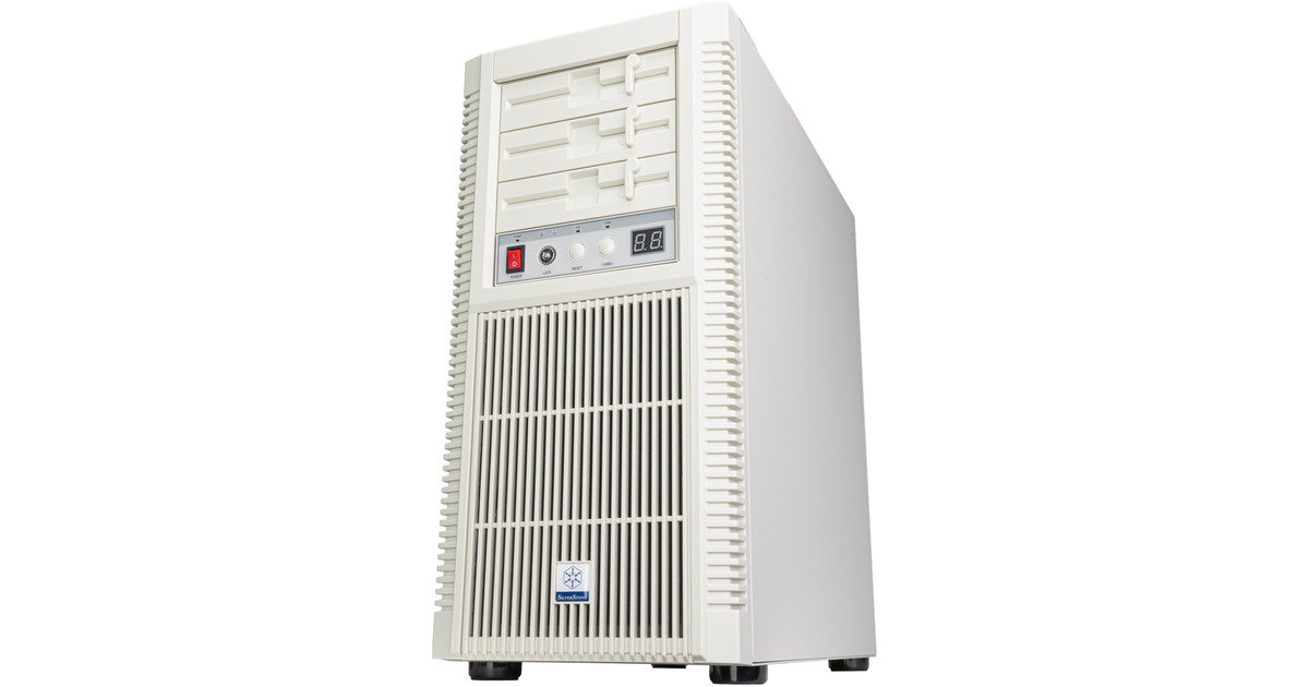 SilverStone FLP02, Tower-Gehäuse beige