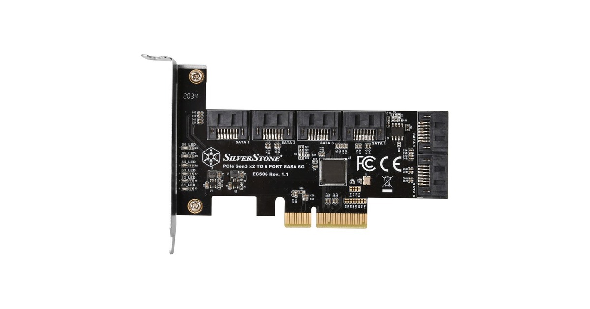 SilverStone SST-ECS06, Serial ATA-Controller Outlet