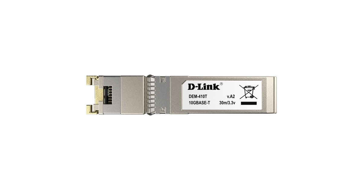 D-Link DEM-410T 10G SFP+ RJ-45, Transceiver
