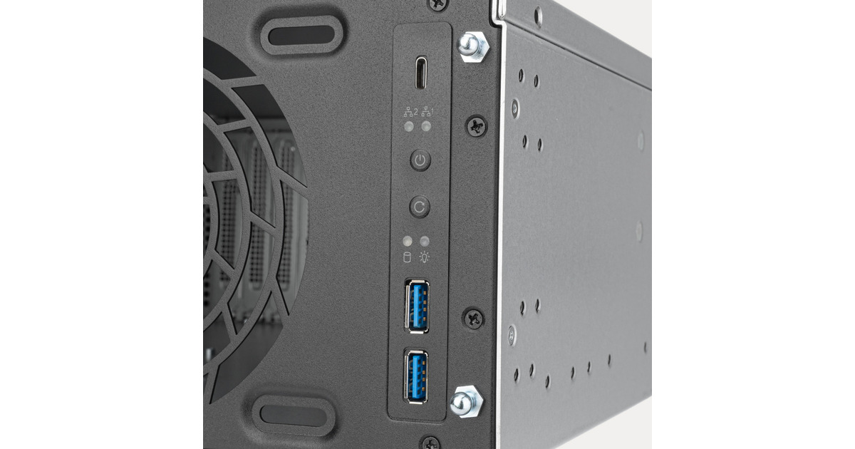 SilverStone RM31 MINI Rackmount Server-Gehäuse, Rack, Server-Gehäuse ...