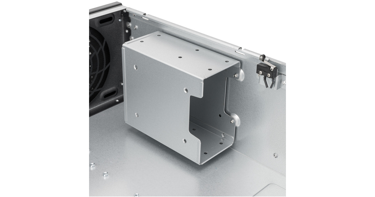 SilverStone RM31 MINI Rackmount Server-Gehäuse, Rack, Server-Gehäuse ...