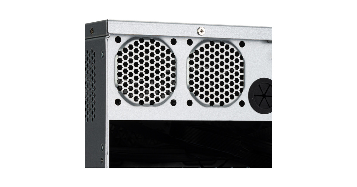 SilverStone RM31 MINI Rackmount Server-Gehäuse, Rack, Server-Gehäuse ...