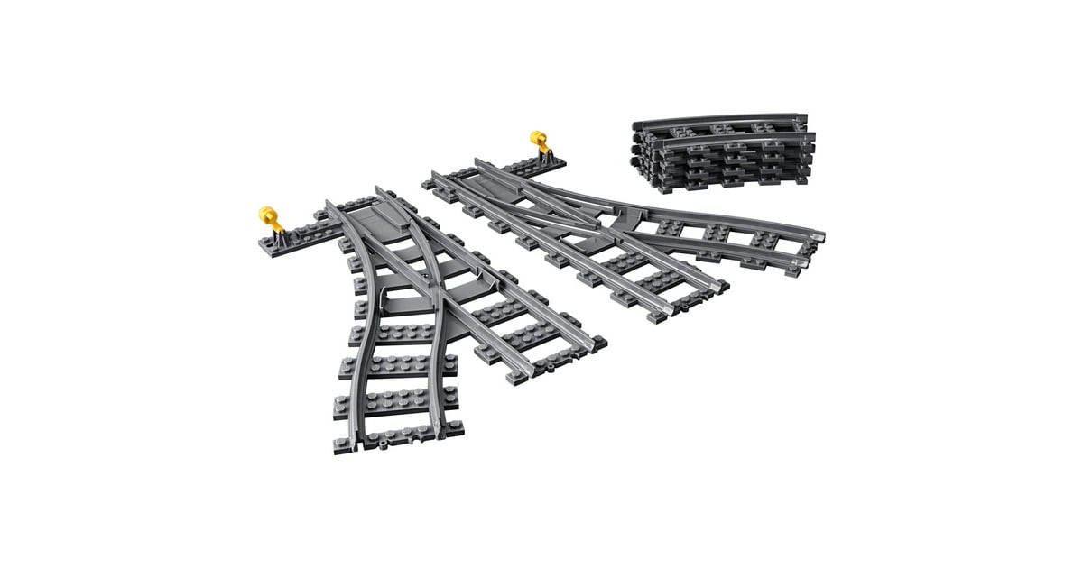 LEGO 60238 City Weichen, Konstruktionsspielzeug