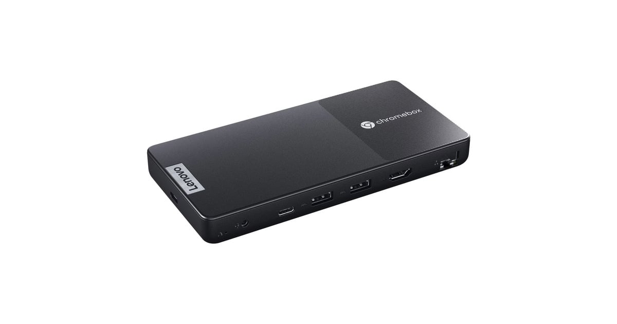 Lenovo Chromebox Micro (83F9000BGE), Mini-PC schwarz, Google Chrome OS