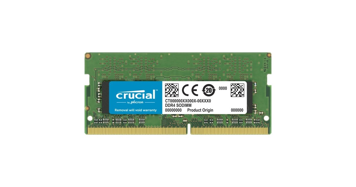 Crucial SO-DIMM 32 GB DDR4-3200 , Arbeitsspeicher CT32G4SFD832A