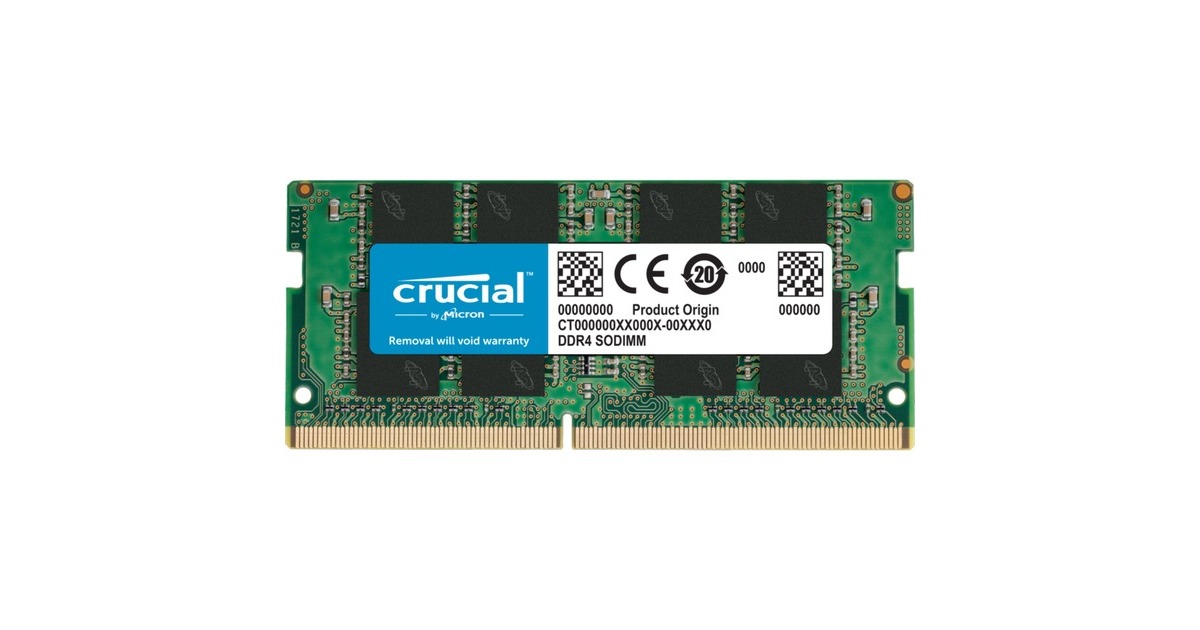 Crucial SO-DIMM 32 GB DDR4-3200 , Arbeitsspeicher CT32G4SFD832A