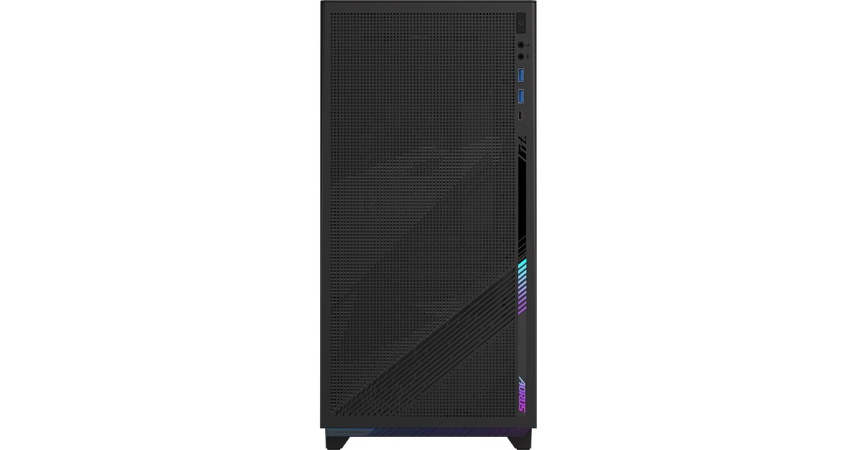 GIGABYTE AORUS C400 Glass, Tower-Gehäuse schwarz