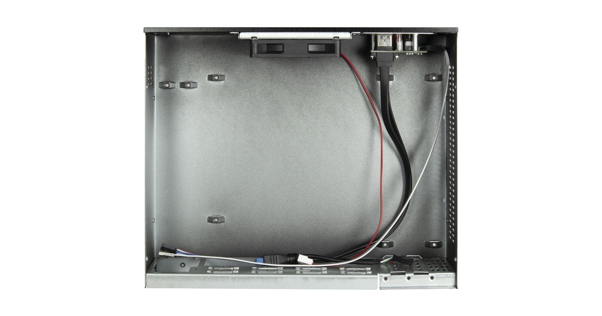 Inter-Tech IPC Industrial S25, HTPC-Gehäuse schwarz/silber