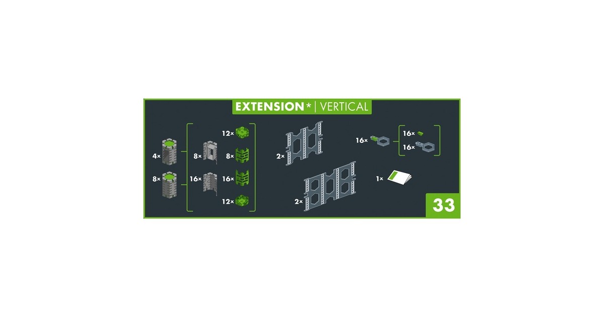 Ravensburger GraviTrax PRO Extension Vertical, Bahn