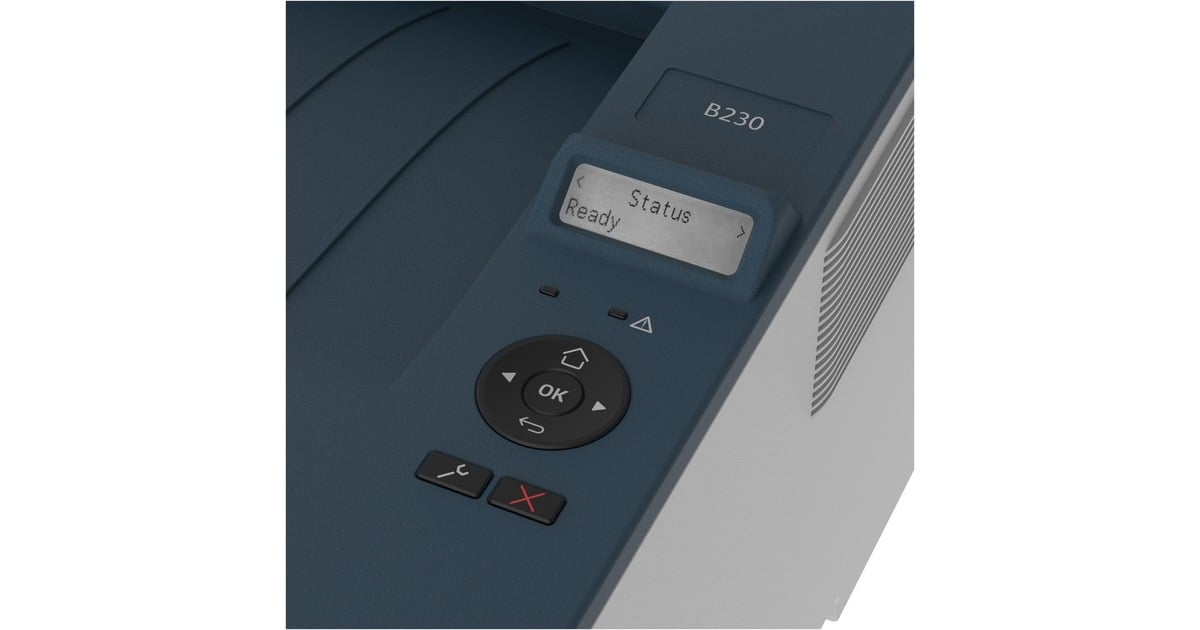 Xerox B230, Laserdrucker grau/blau, USB, LAN, WLAN