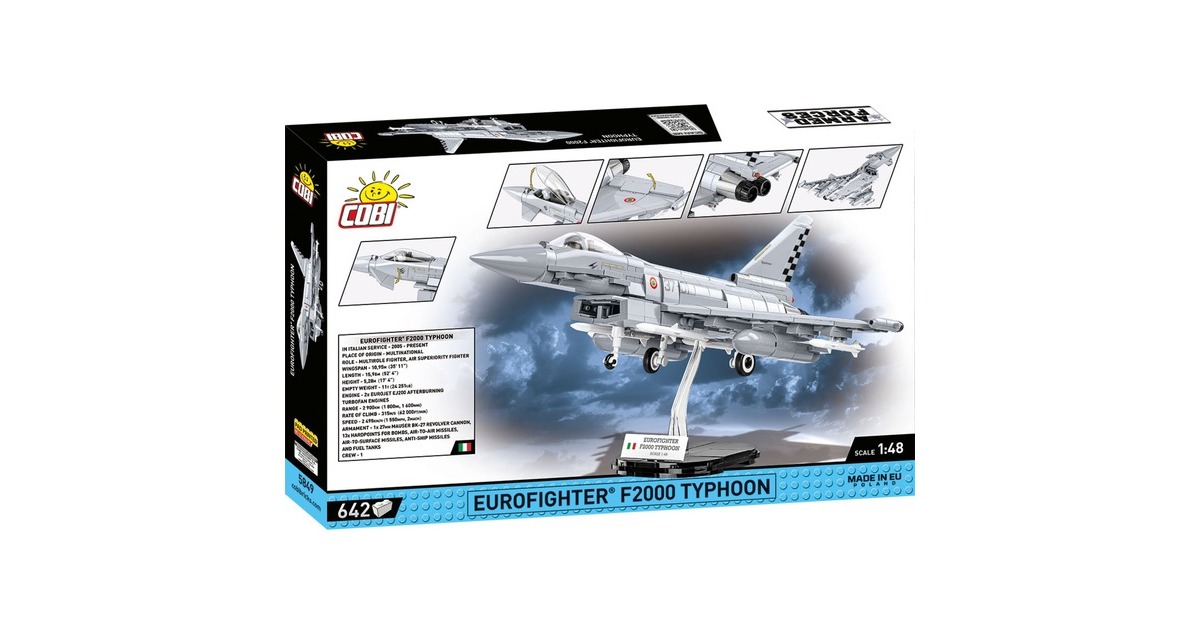 COBI Eurofighter F2000 Typhoon, Konstruktionsspielzeug