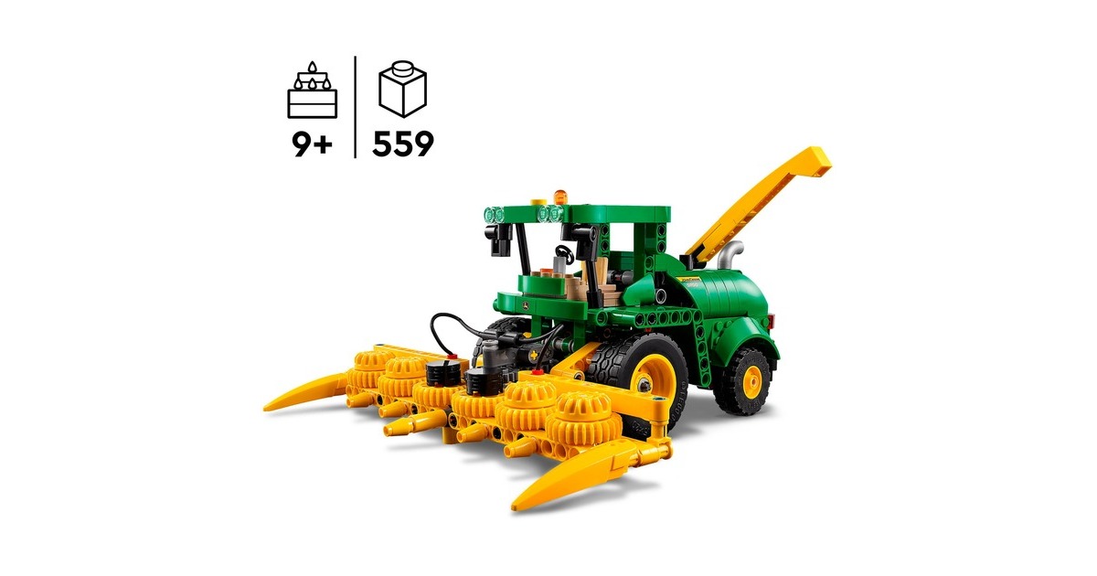 LEGO 42168 Technic John Deere 9700 Forage Harvester, Konstruktionsspielzeug