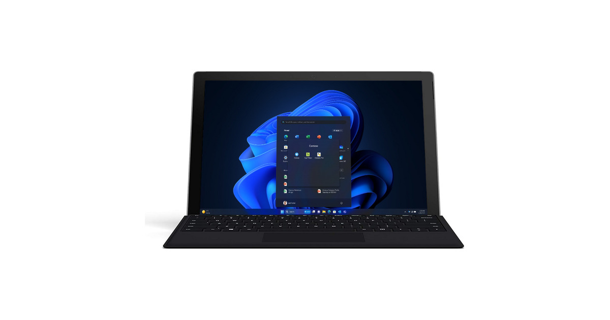 Microsoft Surface Pro 7 Generalüberholt, Tablet-PC platin, Windows 11 Pro 64-Bit Outlet