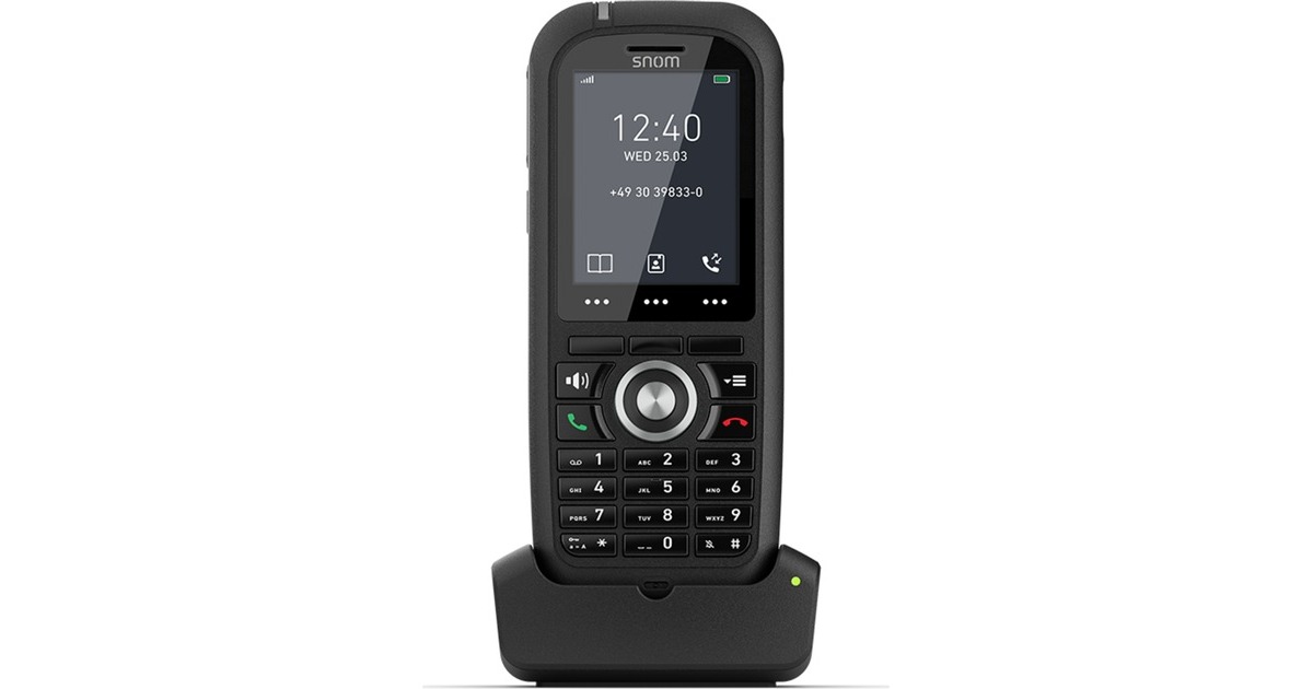 snom M80 DECT, analoges Telefon schwarz