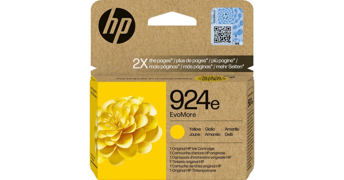 HP Tinte gelb Nr. 924e (4K0U9NE)