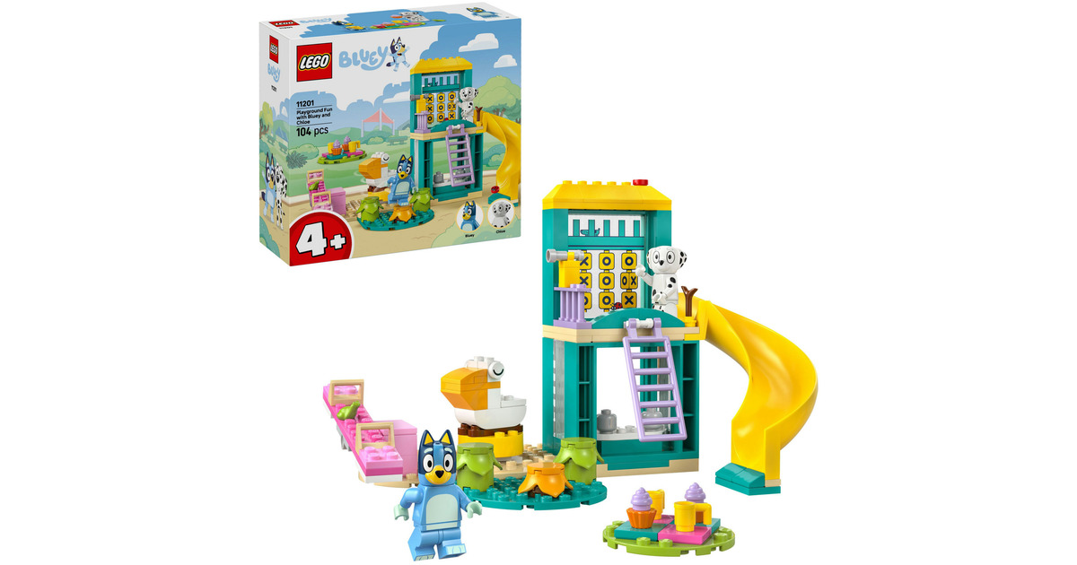 LEGO 11201 Bluey - Bluey und Chloe auf dem Spielplatz ...