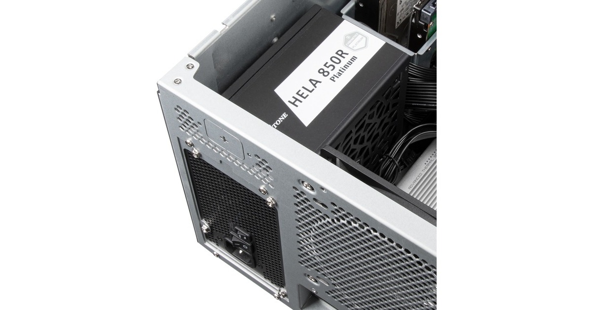 SilverStone SST-RM52, Rack, Server-Gehäuse schwarz Outlet