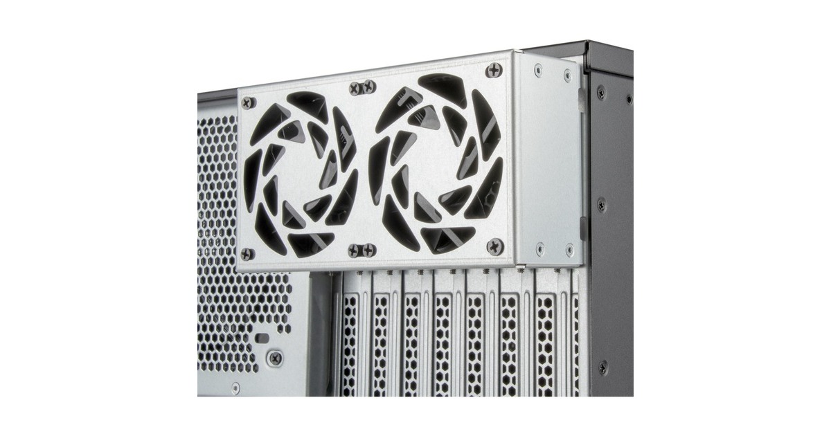 SilverStone SST-RM52, Rack, Server-Gehäuse schwarz
