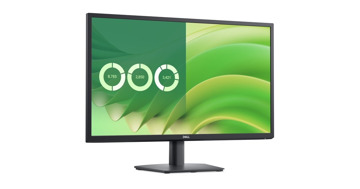 Dell E2725H, LED-Monitor 68.6 cm (27 Zoll), schwarz, FullHD, VA, DP, VGA