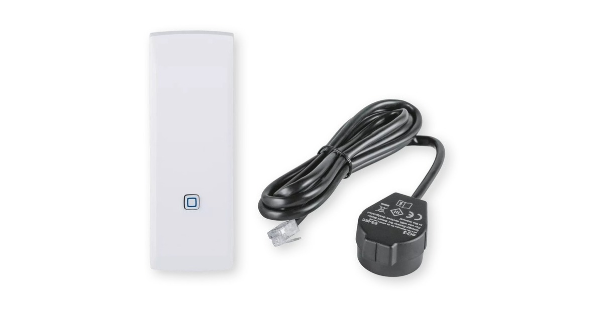 Homematic IP Schnittstelle für Smart Meter (HmIP-ESI-IEC), Messgerät weiß