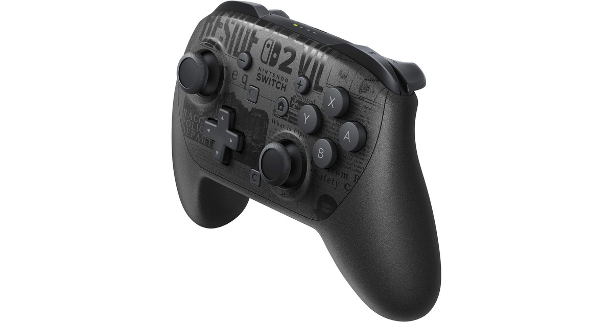 Nintendo Switch 2 Pro Controller - Resident Evil Requiem Edition ...