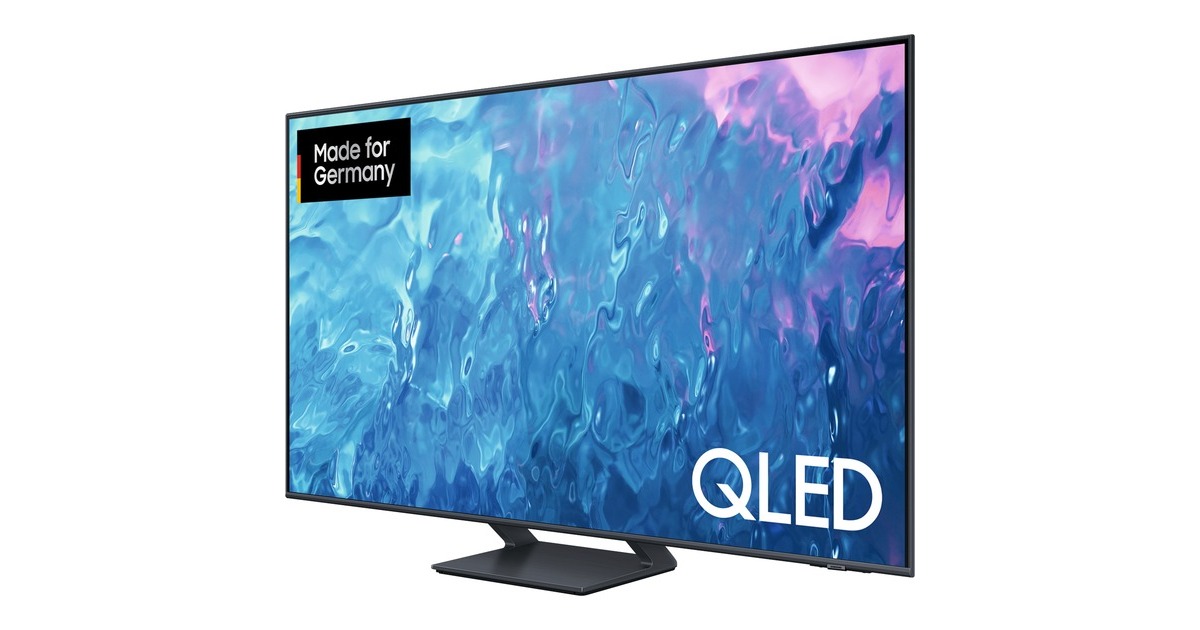SAMSUNG GQ-75Q70C, QLED-Fernseher 189 cm (75 Zoll), titan, UltraHD/4K ...