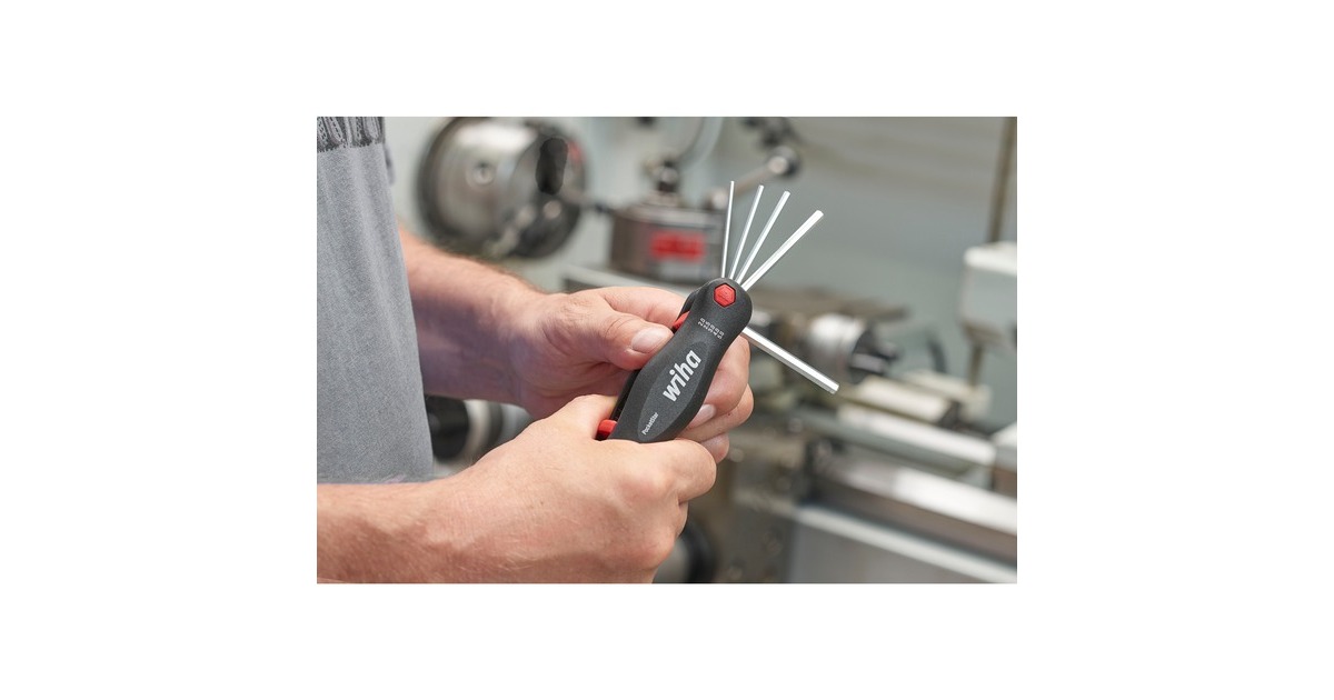 Wiha Multitool PocketStar Sechsrund schwarz, 8 Werkzeuge