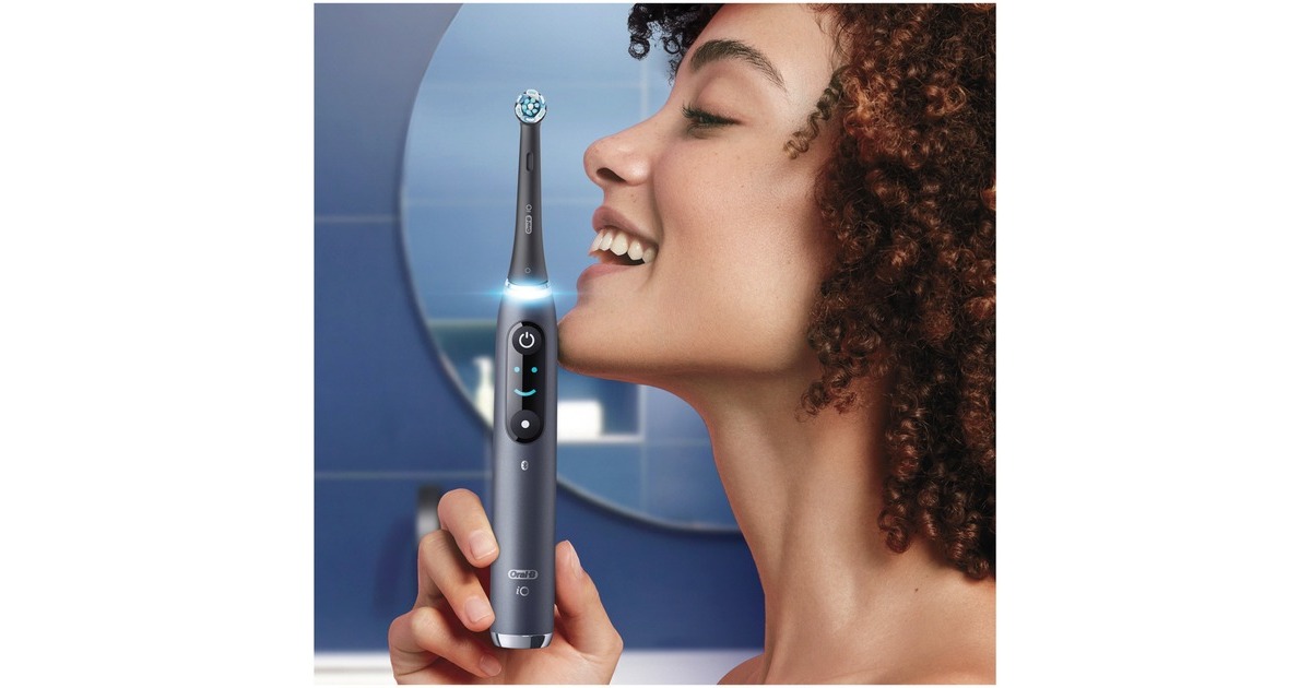 Oral-B Oral-B iO Series 9N, Elektrische Zahnbürste schwarz, Black Onyx