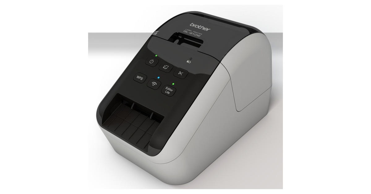 Brother QL-810Wc, Etikettendrucker schwarz/weiß, USB, WLAN
