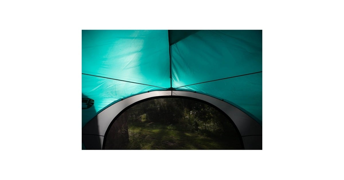 Coleman Event Dome Shelter XL, 4,5 x 4,5m, Pavillon hellblau/grau