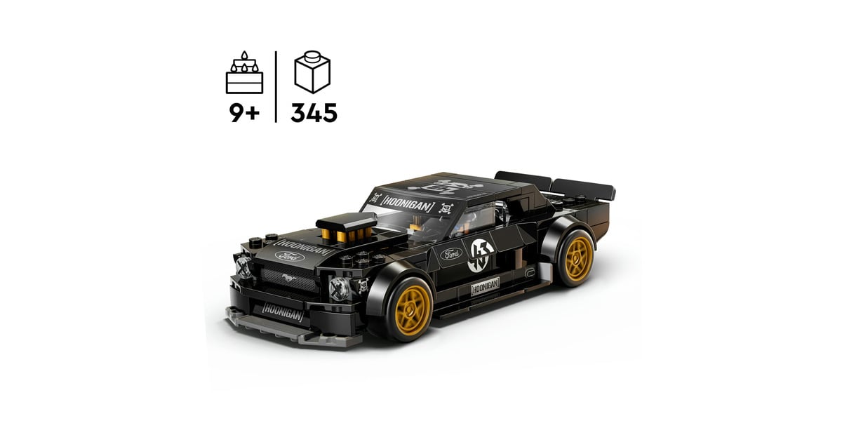 LEGO 77262 Speed Champions Ken Blocks 1965 Ford Mustang Hoonicorn V1 ...