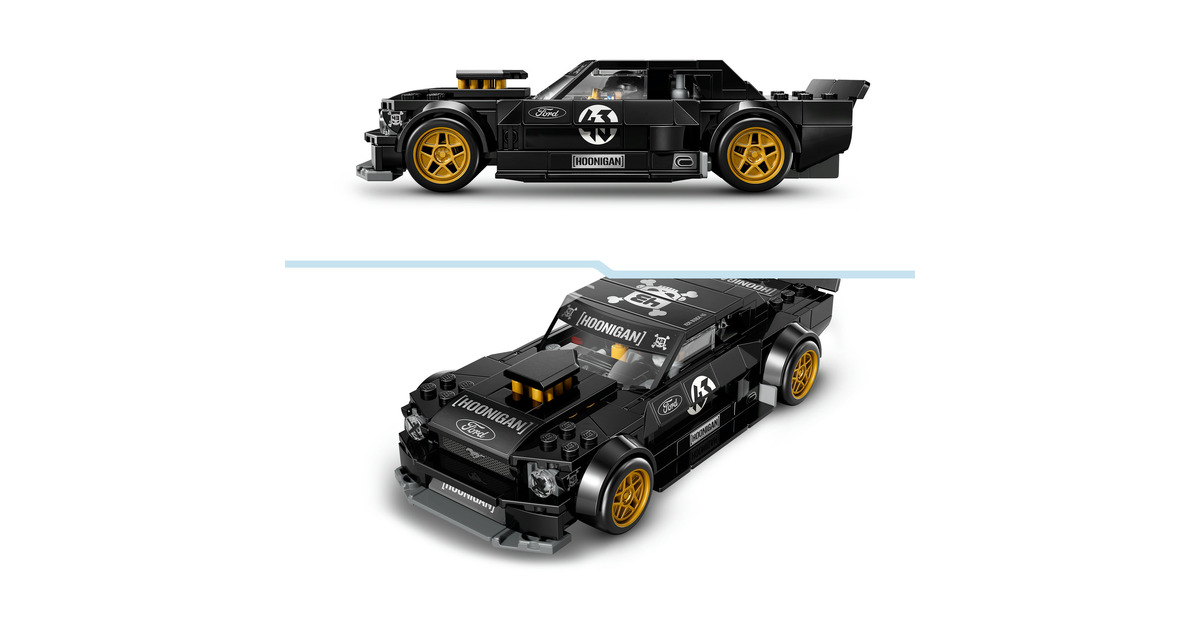 LEGO 77262 Speed Champions Ken Blocks 1965 Ford Mustang Hoonicorn V1 ...