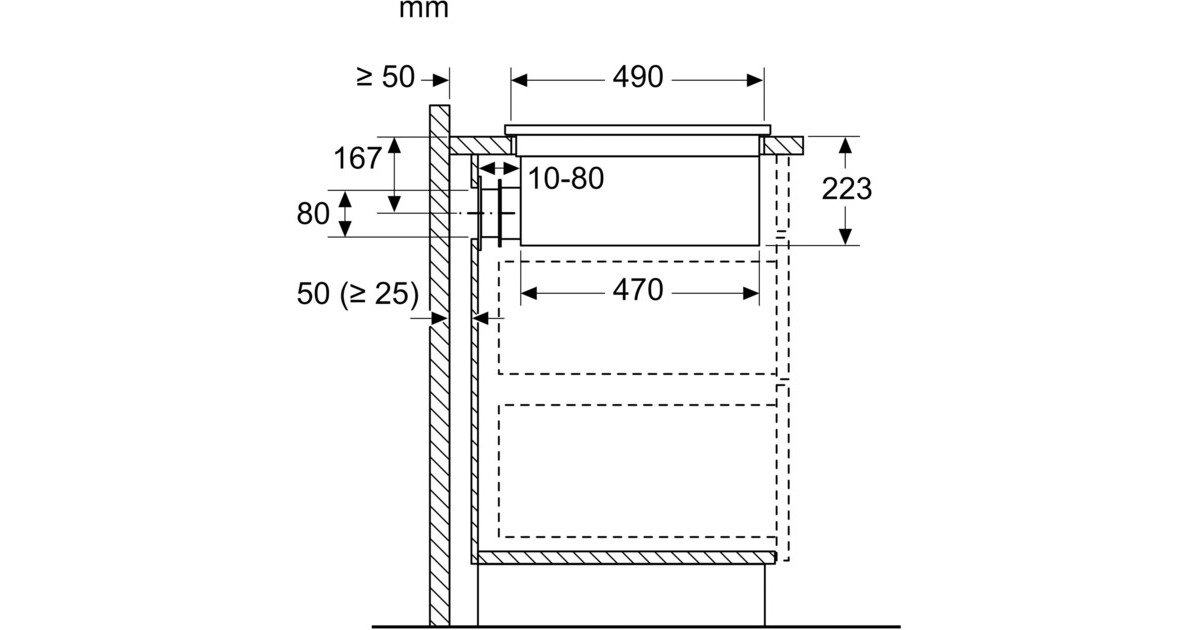 Siemens ED811FQ15E iQ500, Autarkes Kochfeld schwarz, mit integriertem ...