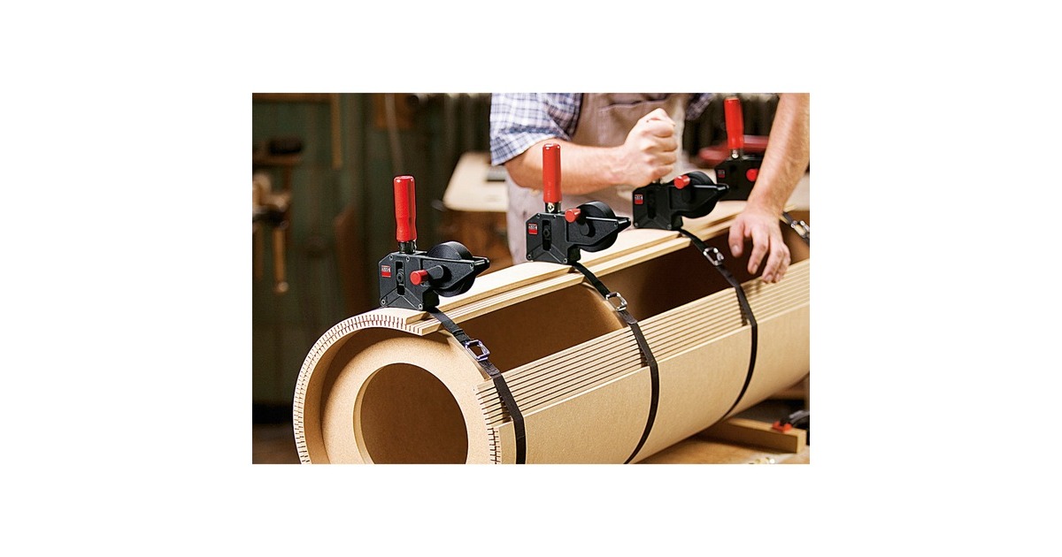 BESSEY Bandspanner BAN700 schwarz/rot, 7 Meter