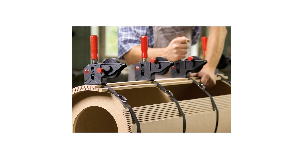 BESSEY Bandspanner BAN700 schwarz/rot, 7 Meter