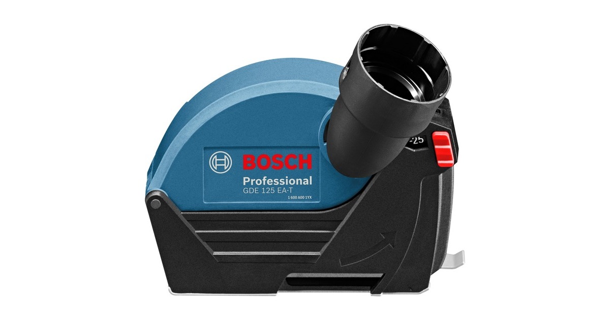 Bosch Professional Absaughaube GDE 125 EA-T, Aufsatz blau/schwarz
