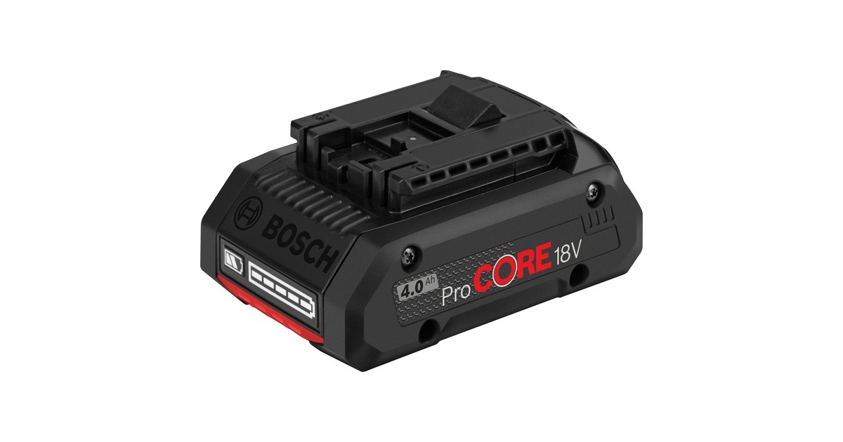 Bosch Professional Akku ProCORE 18V 4.0Ah Professional schwarz/rot ...