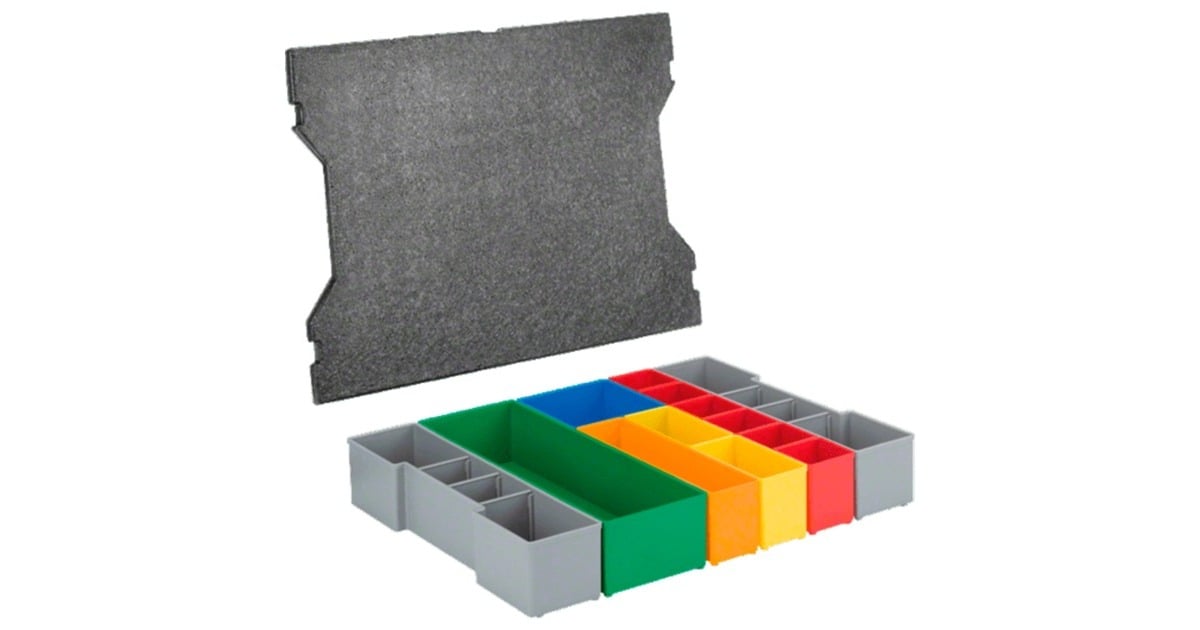 Bosch Professional L-BOXX 102 inset box Set, Einlage 13-teilig